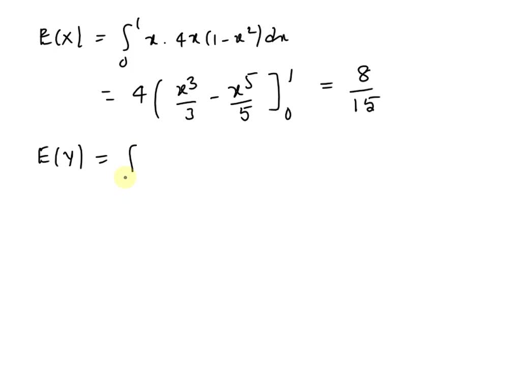 SOLVED: 8xy, f(xy) = Q1: (0 Is there any other for the joint ...