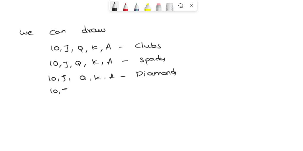 SOLVED: An ordinary deck of cards contains 52 cards divided into four ...