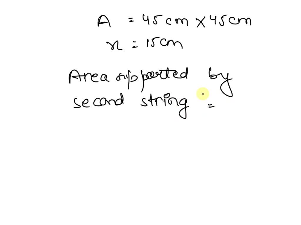 SOLVED: A 45 cm x 45 cm square plate ABCD of uniform thickness is supported by three vertical ...