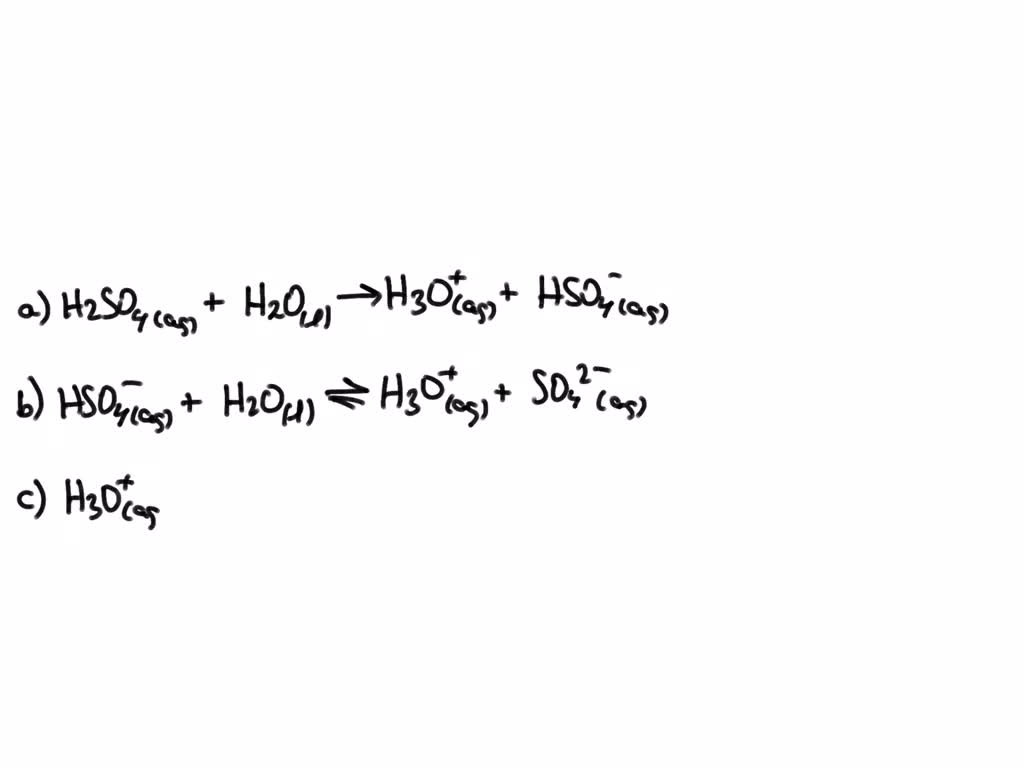 Solved Write A Balanced Equation For The Dissociation Of Each Of The