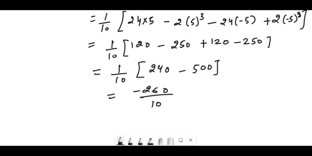 Solved Find The Average Value Of The Function Fu 24 6u Over The Interval 5 ≤ U ≤ 5