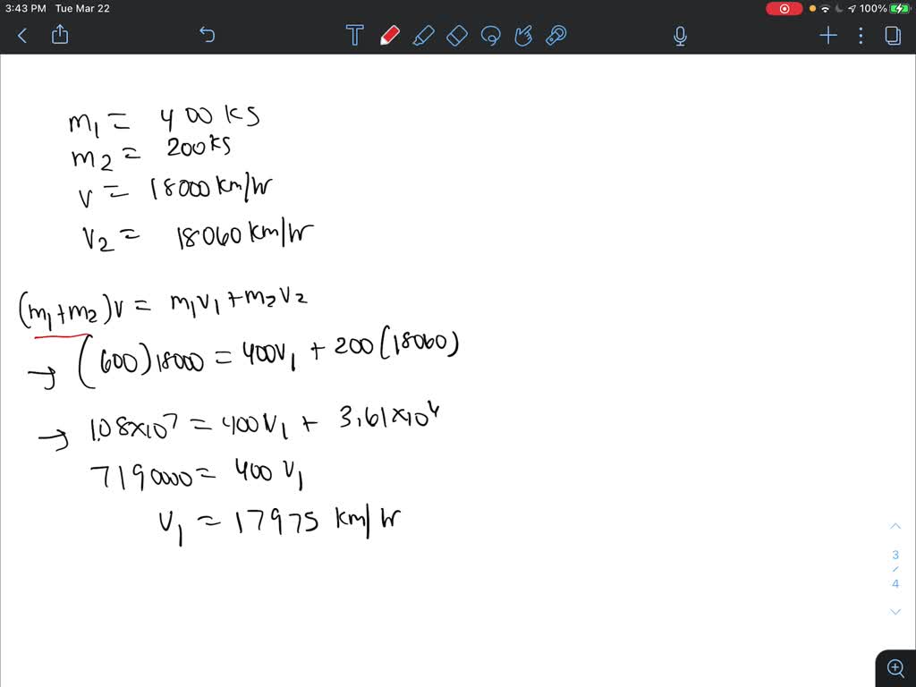 SOLVED: The third and fourth stages of a rocket are coasting in space ...
