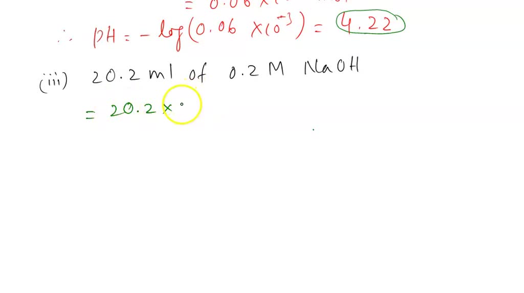 SOLVED: A 20.0 mL sample of a 0.200 M HBr solution is titrated with a 0.200 M NaOH solution ...