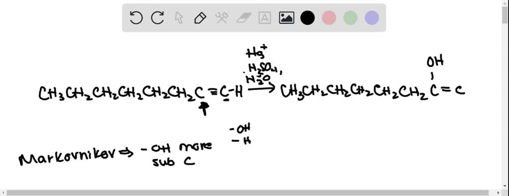 SOLVED: Draw structural formula(s) for the major organic product(s) of ...