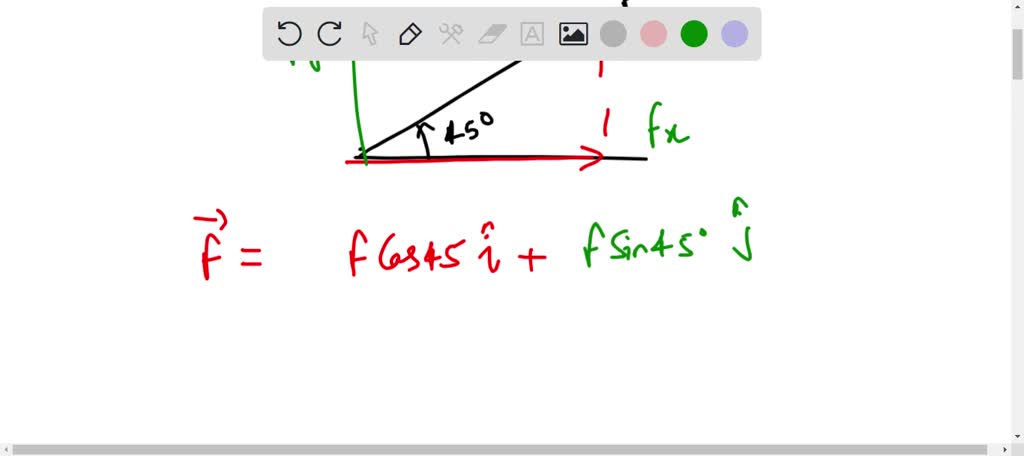 SOLVED: A vector is described as "A child pulls a sled along level ...