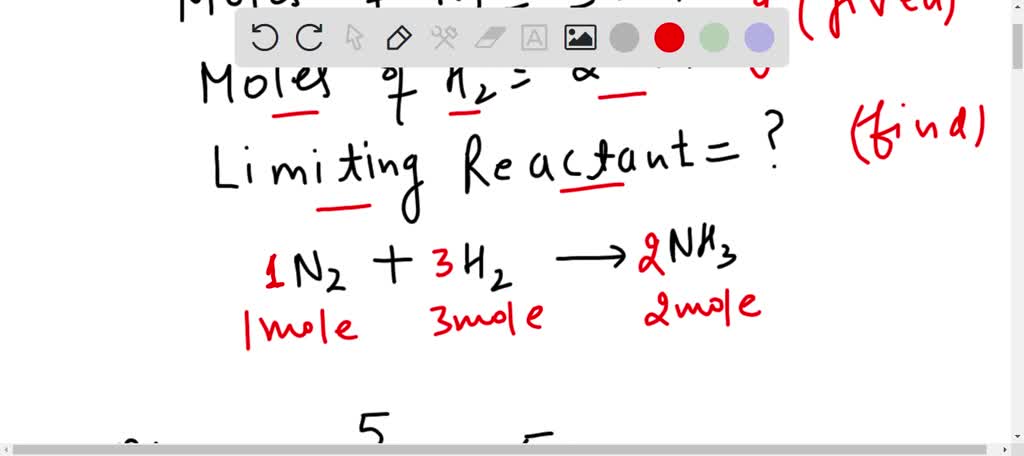 SOLVED: Ammonia NH3 gas and oxygen O2 gas react to form nitrogen N2 gas and water H2O vapor ...