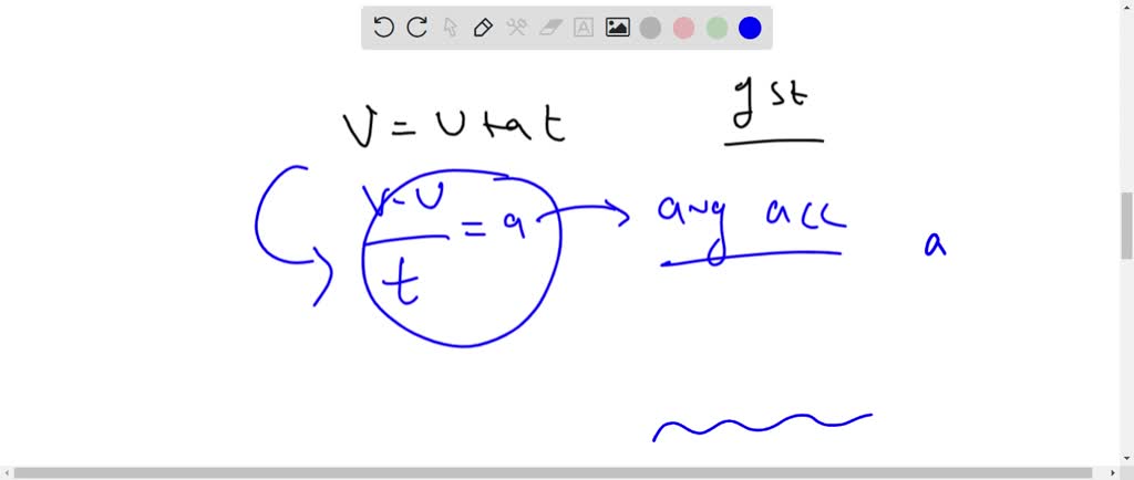 SOLVED: The kinematic equation of motion v = u+at is not applicable if ...