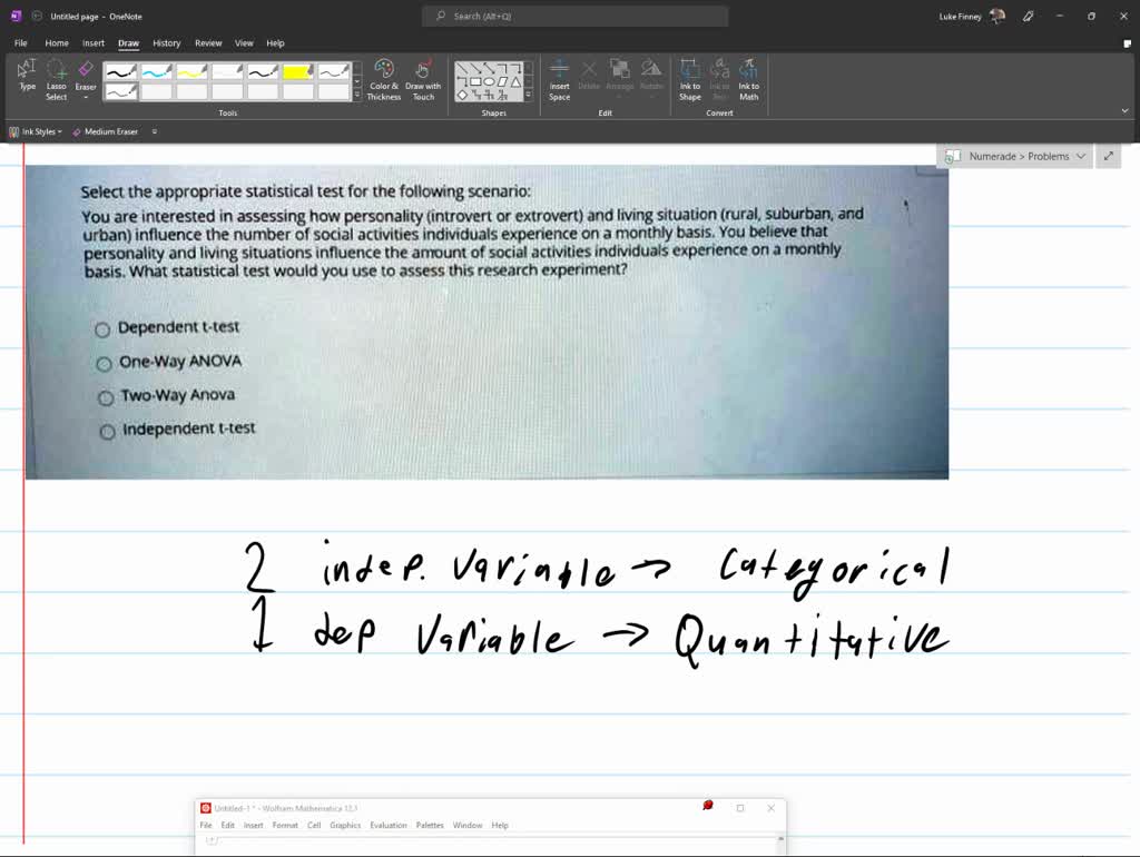 SOLVED: What do you know about the 2 groups based on pre- and post-test ...