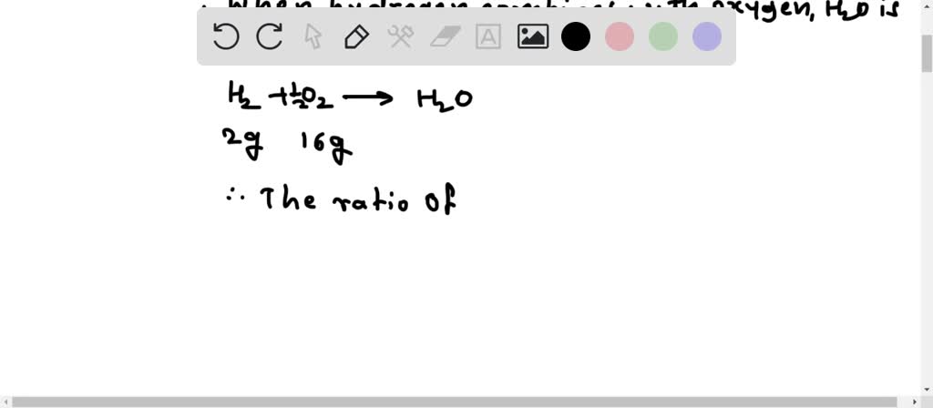 SOLVED: Water and hydrogen peroxide (H2O2) are the two compounds made ...