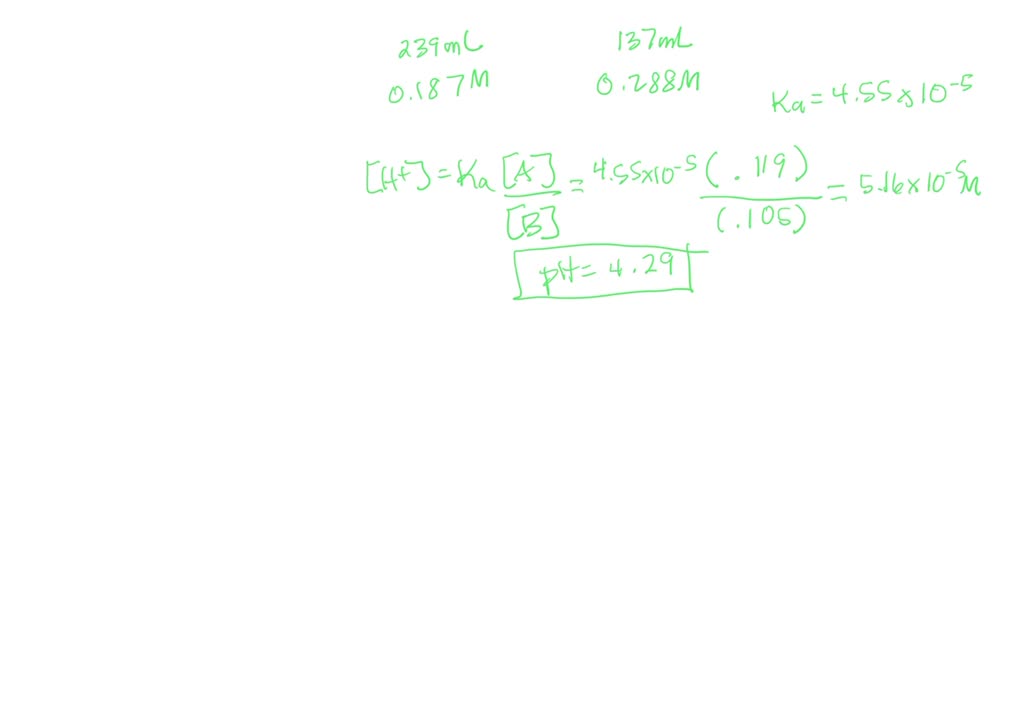 SOLVED: A buffer is made up of 239 mL of 0.187 M potassium hydrogen tartrate (KHC4H4O6) and 137 ...
