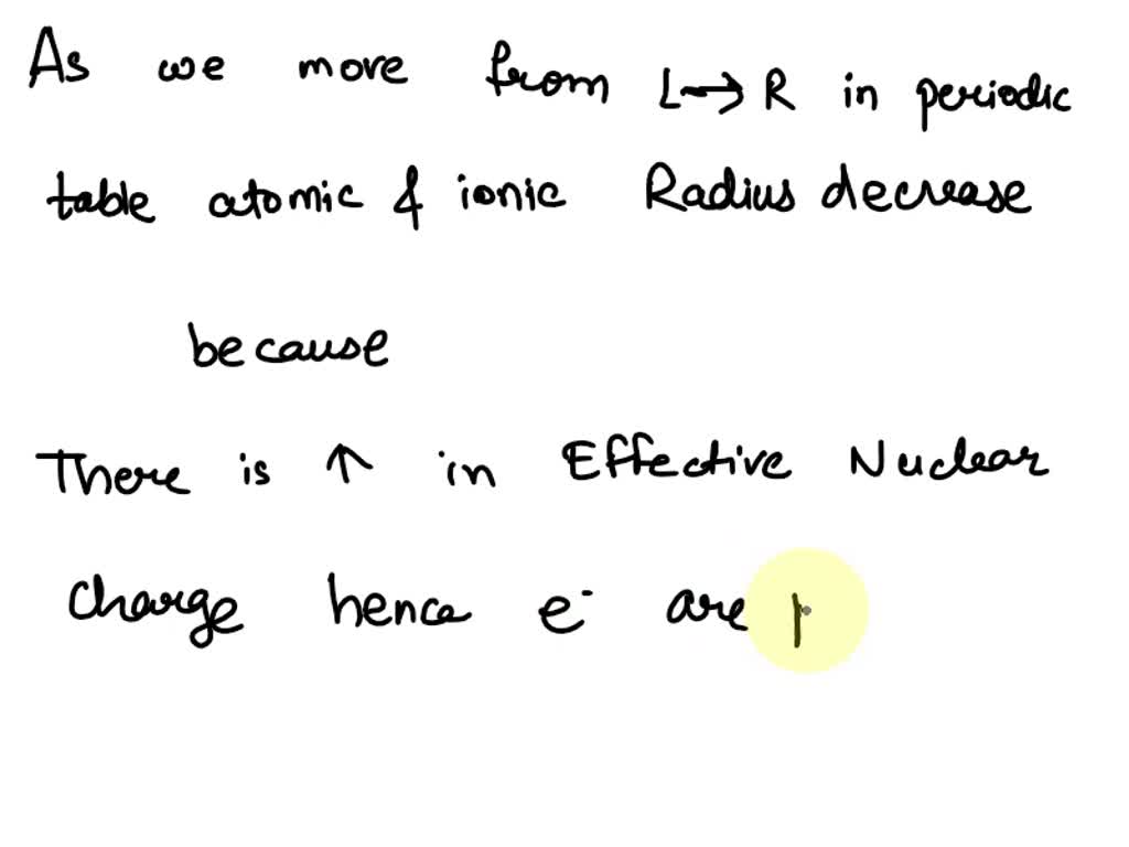 SOLVED: As you move from left to right in a period, the atomic number ...