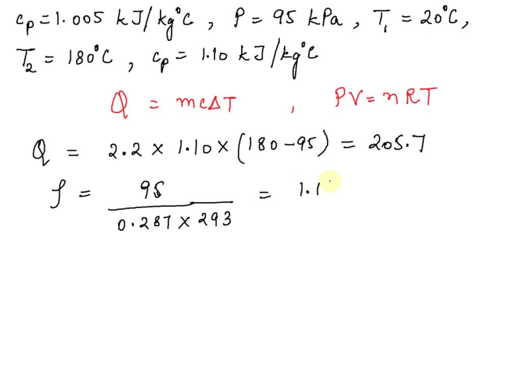SOLVED: Air (cp = 1.005 kJ/kgÂ·Â°C) is to be preheated by hot exhaust gases in a crossflow heat ...