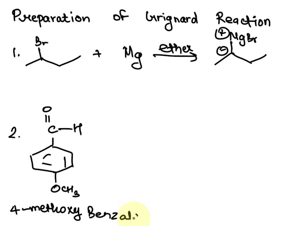 What is the balanced equation for the formation of PhMgBr (Grignard ...