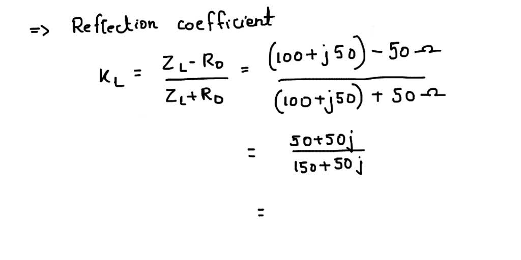 SOLVED: A lossless transmission line is connected to a load of 300 ohms ...