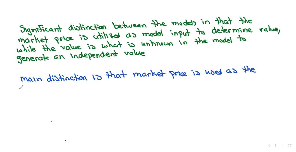 Solved Explain The Process For Applying A Relative Valuation Approach
