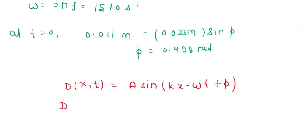 SOLVED: QuestionA) Determine the maximum velocity of this point.B) Determine its maximum ...