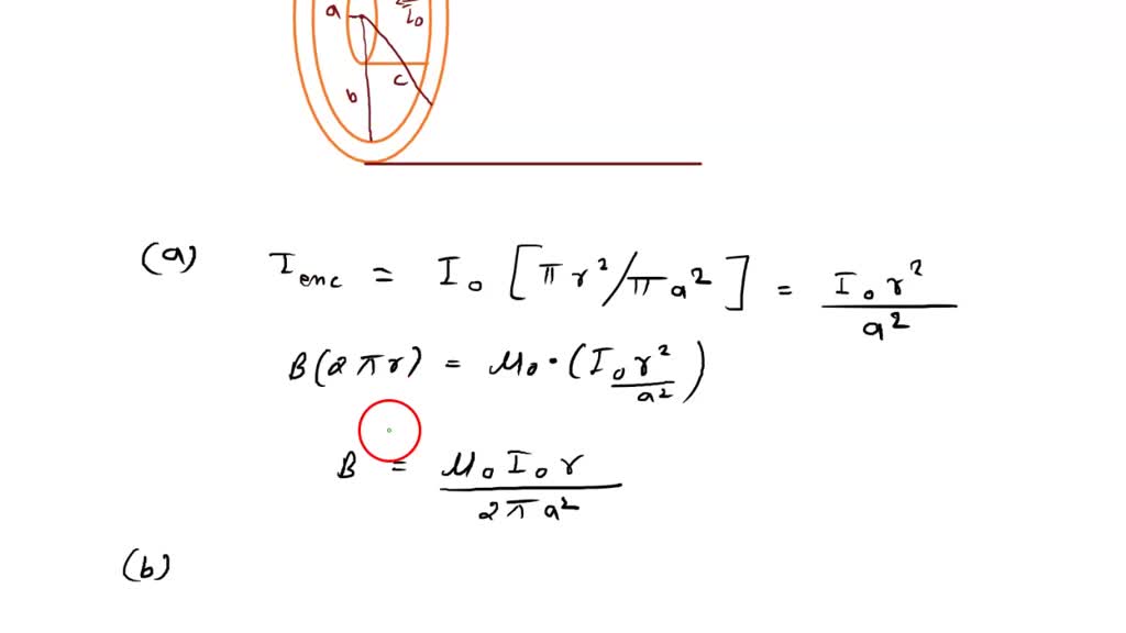 SOLVED: A long cable consists of two thin-walled, coaxial cylindrical ...