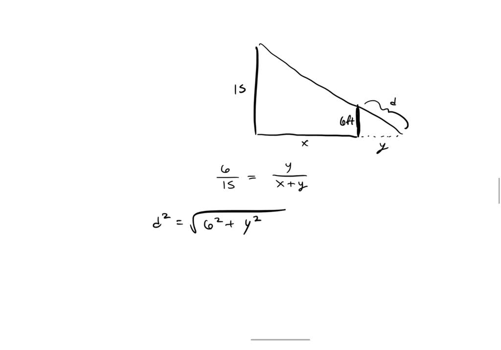 SOLVED: A street light is mounted at the top of a 15-ft-tall pole. A ...