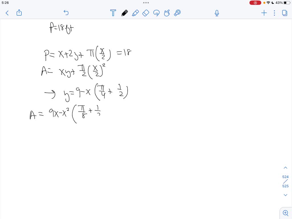 The Norman window with dimensions as shown is a rectangle topped by a ...