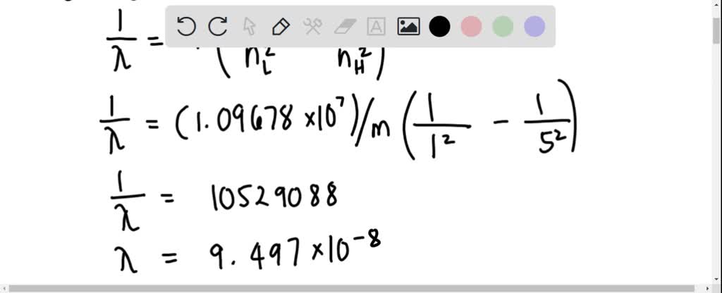 SOLVED: For a hydrogen atom, calculate the energy of the photon that ...