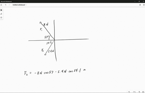 For the given x - y-axes orientation with the angle 80^∘ between the ...
