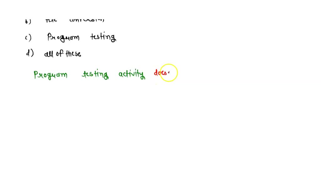 SOLVED: 81. Which of the following activities does not belong to the ...