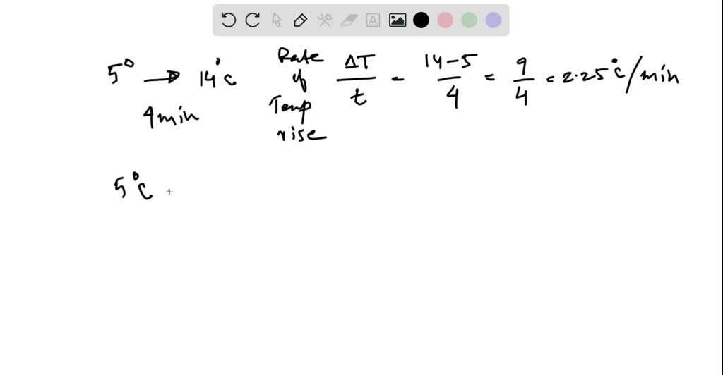 Solved A Thermometer Reading 5Â°c Is Brought Into A Room With A Constant Temperature Of 33Â°c 2345
