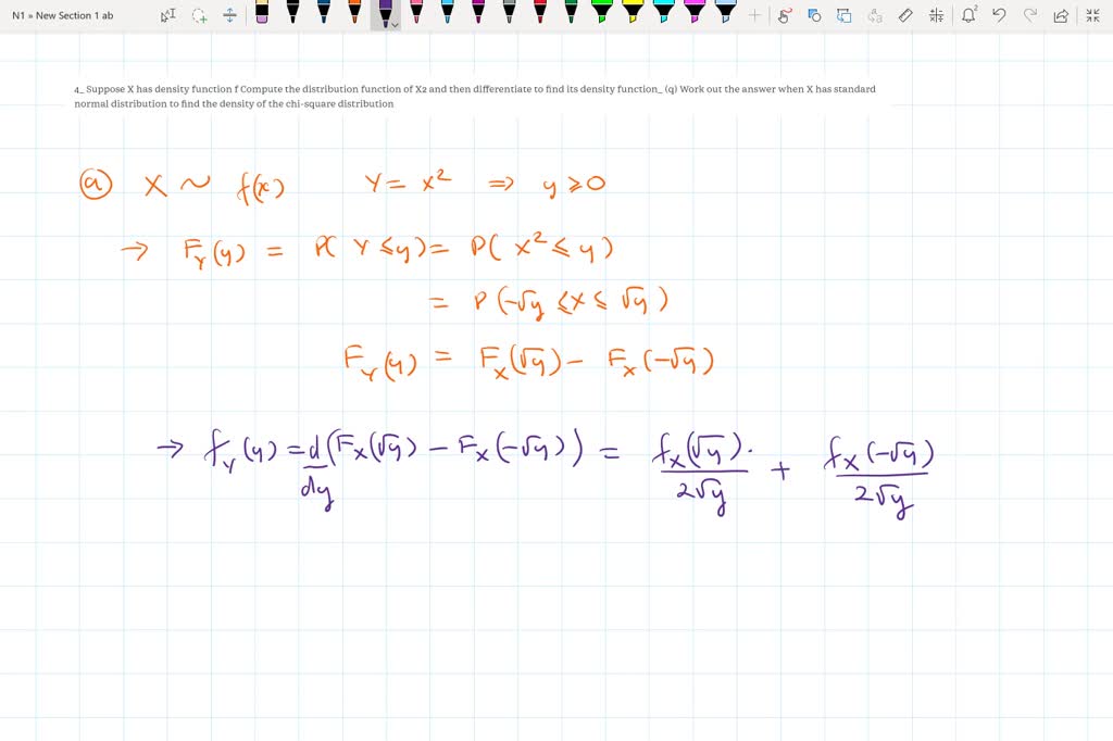 SOLVED: 4 Suppose X has density function f Compute the distribution ... SOLVED: 4 Suppose X has density function f Compute the distribution ...