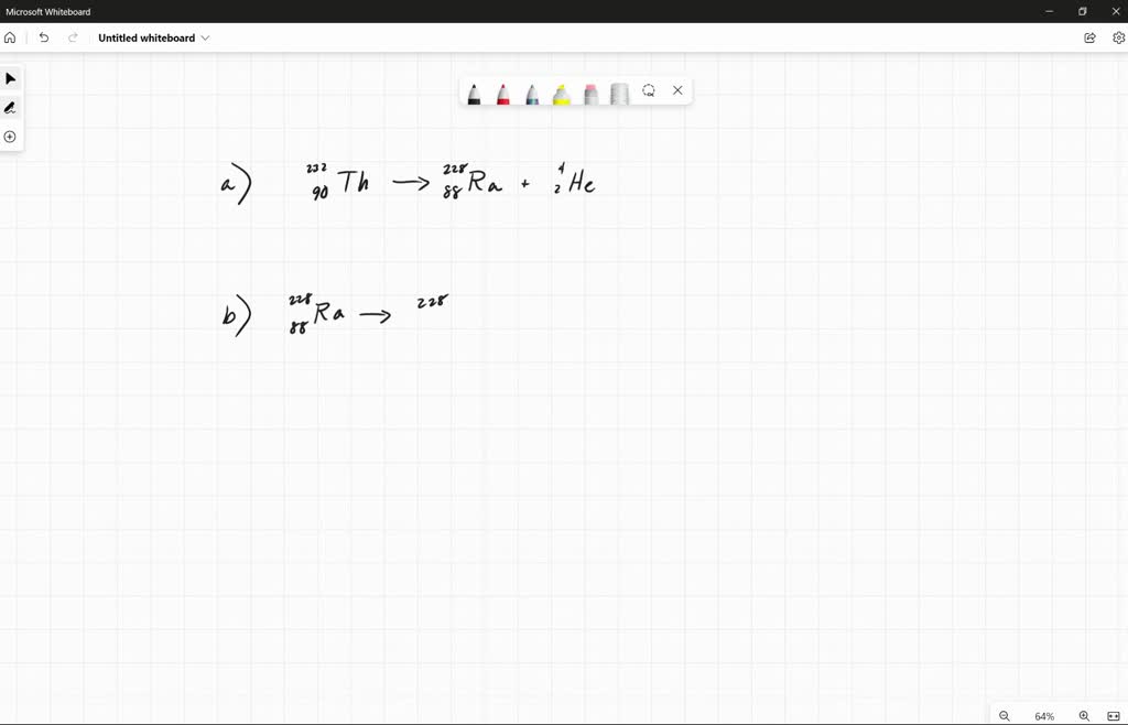 SOLVED: A “daughter” nucleus created by the decay of a “parent ...