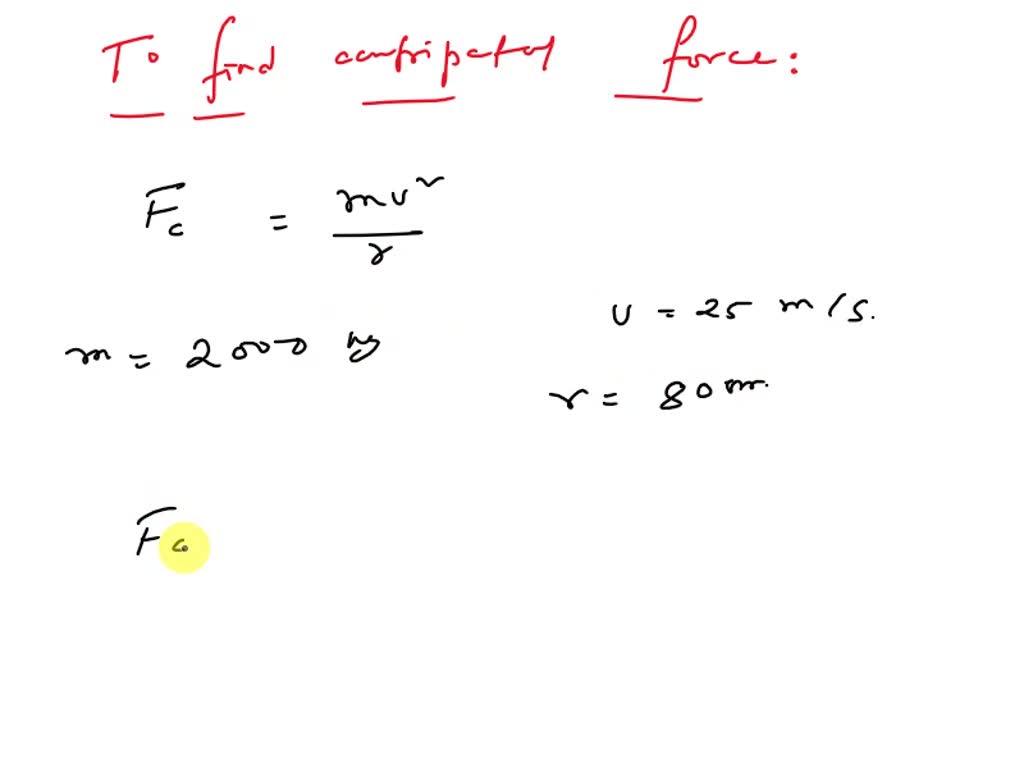 Solved Calculate The Net Force In Newtons That Must Act On A 2000 Kg