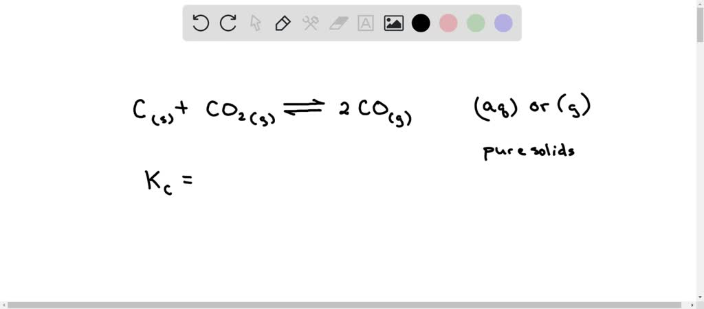 SOLVED: Construct the expression for Kc for the following reaction: 3 ...