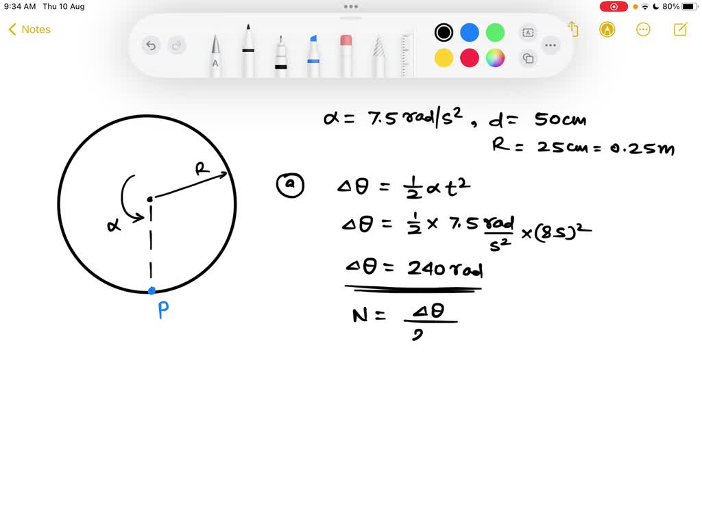 Solved A Vertical Wheel With Diameter Of 50 Cm Starts From Rest And