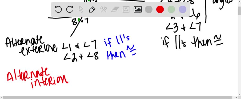 Solved Use The Given Information To Determine Which Lines If Any Are Parallel State The