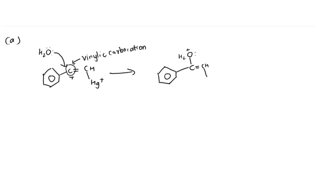 SOLVED: Texts: 9.2 ECH H2O, H2SO4, HgSO4 Alkynes do not react directly with aqueous acid as do ...