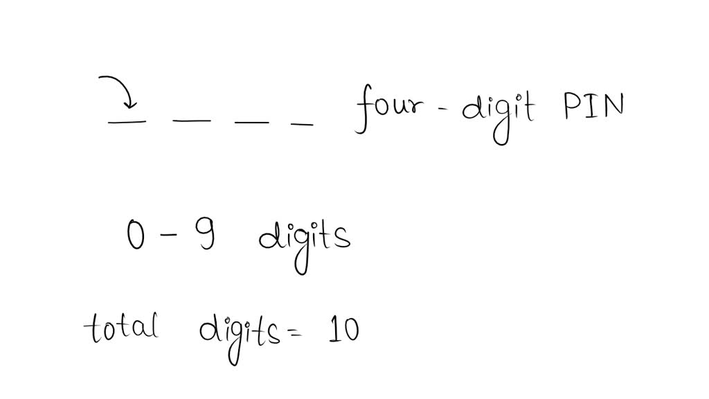 In the past, a college required students to use a 4 digit PIN (Personal ...