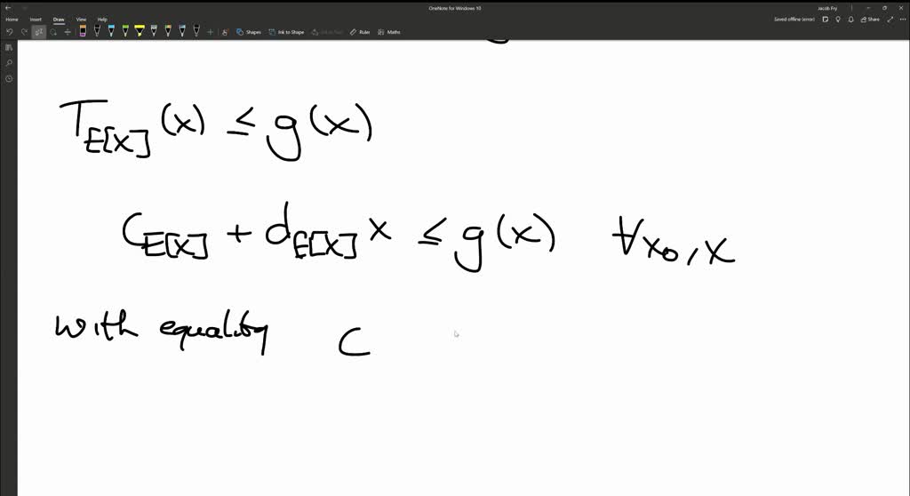 Solved Problem 2 10 Points Prove Jensens Inequality For Any Random