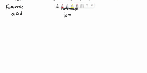 5 a draw two equivalent resonance structures for the formate...