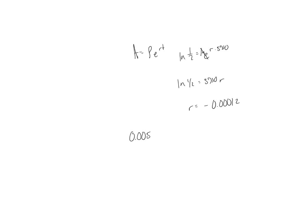 SOLVED: Dinosaur fossils are too old to be reliably dated using carbon-14, which has a half-life ...