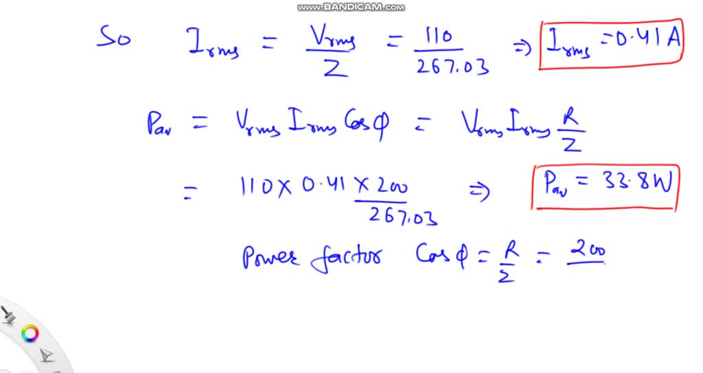 SOLVED: An 200 ohm resistor is connected in series with a 15 μF ...