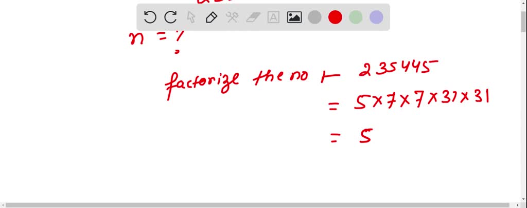 SOLVED: Find the smallest whole number by which 735 is to be multiplied to make it a perfect ...