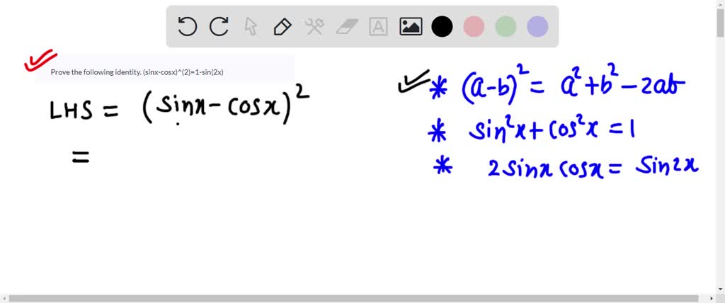 SOLVED: Text: Proving an identity using fundamental trigonometric ... SOLVED: Text: Proving an identity using fundamental trigonometric ...