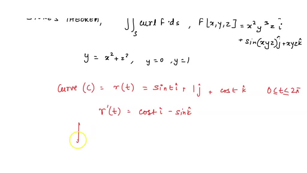 SOLVED:AS & uoudie mmtegtal; using slokes Aeorem_ [131 ] 16. (Fall 2005 ...