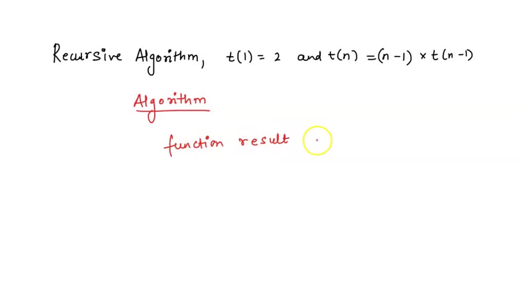 Solved Draw A Model And Use The Algorithm To Solve The Following 1 1 3 Model Algorithm 2 3 9135