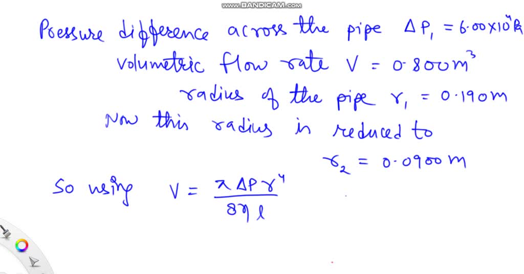 SOLVED: A pressure difference of 6.00Ã—10^4 Pa is required to maintain ...