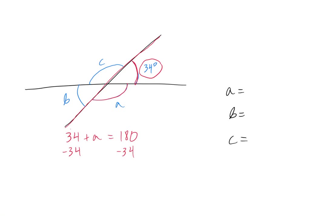 Find the sizes of the three unknown angles in the image below. Give your answers in degrees ...