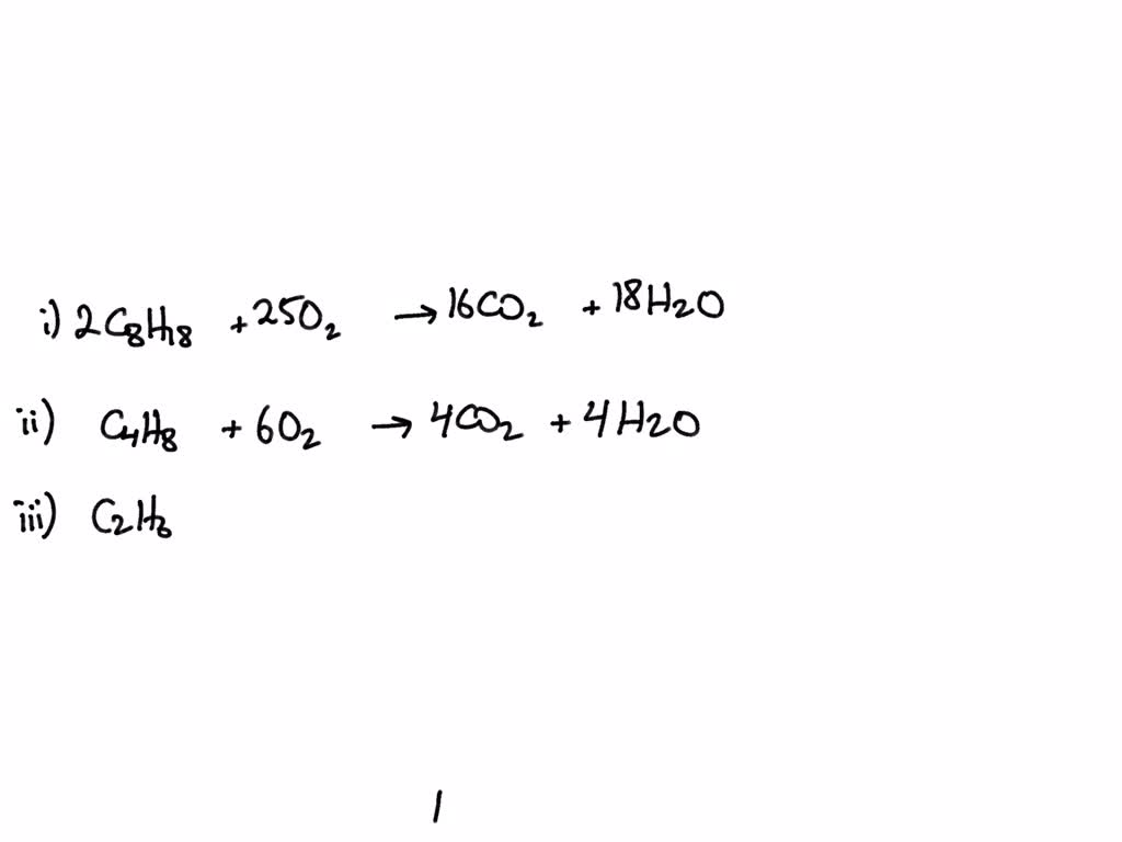Solved Write A Balanced Equation For Combustion Of Octane Combustion