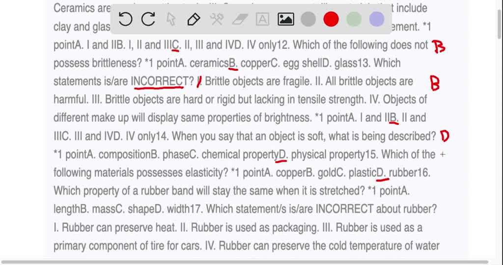 SOLVED: Texts: Basic Questions 1. When we are calculating stress and ...