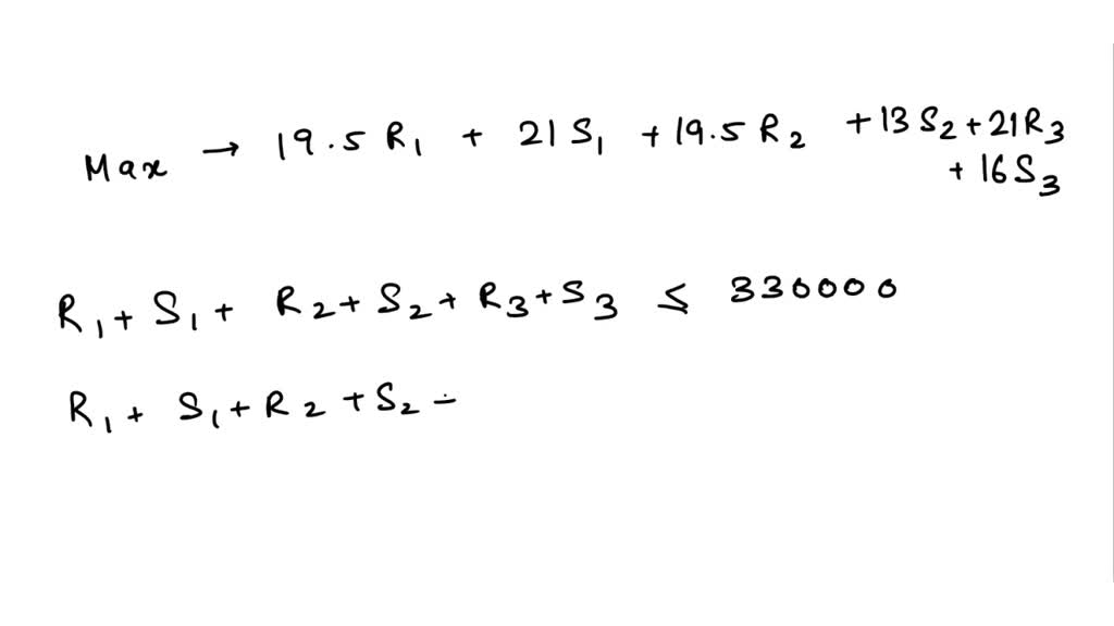 SOLVED: Problem 9-15 (Algorithmic) Bay Oil produces two types of fuels ...