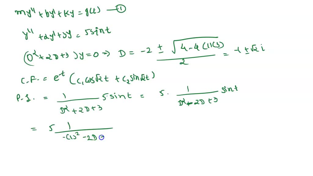 SOLVED: (Mass-spring with variable damping) The figure below depicts ...