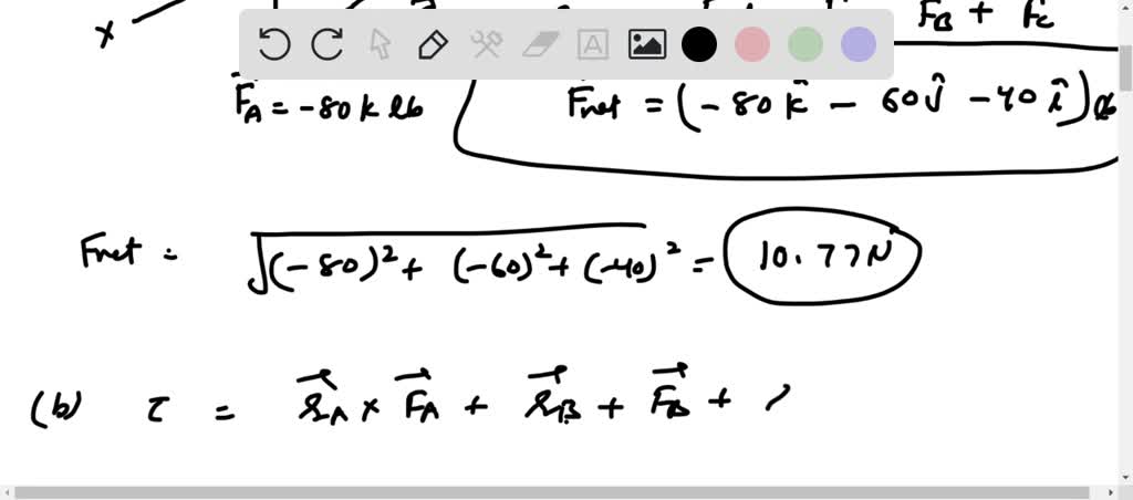 SOLVED: Problem Statement: #4: Replace the three forces acting on the ...